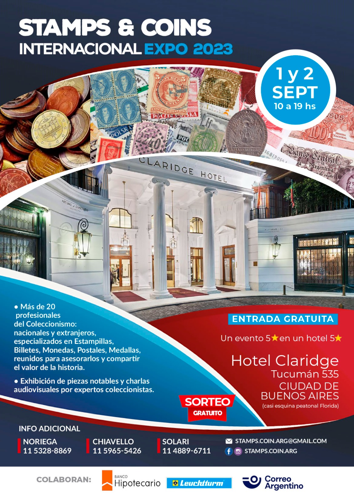 STAMPS & COINS INTERNATIONAL EXPO 2023 - Filacap - Cachoeira Paulista